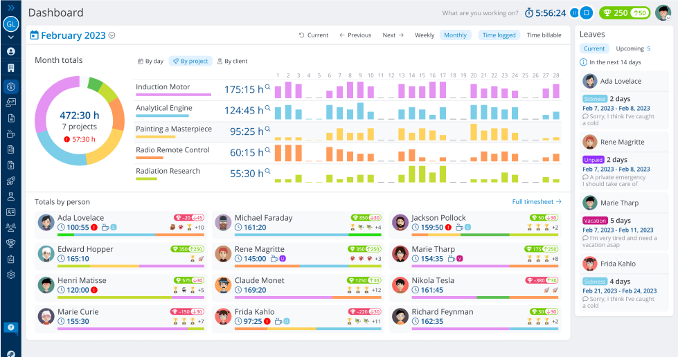 Trackabi — Free Time Tracking, Employee Monitoring, & Leave Management