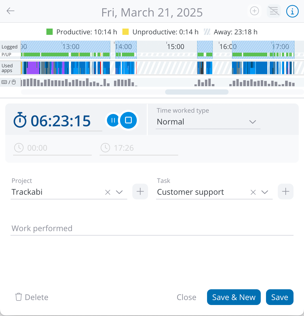 Time Tracking and Employee Monitoring for Windows, macOS, & Linux